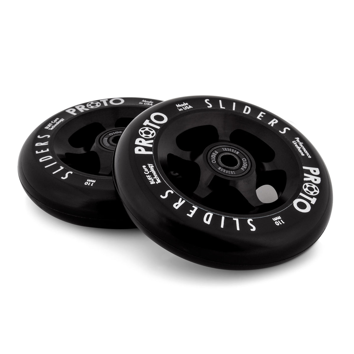 PROTO – Classic Sliders 110mm (Noir sur noir)
